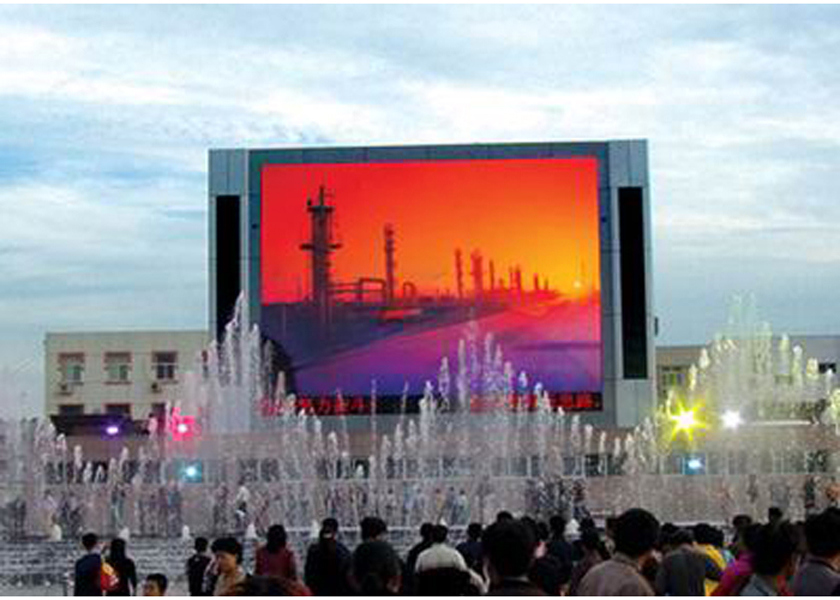 Electronic Giant LED Advertising Display Board outdoor full color